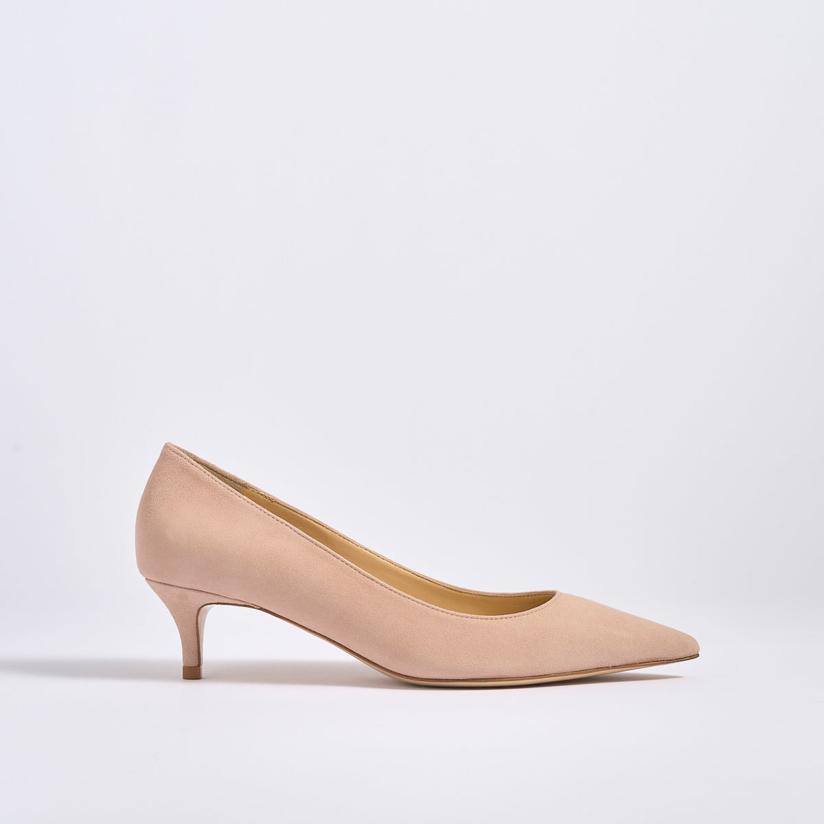 Classic Pump 45 | Powder Suede Pump | Marion Parke