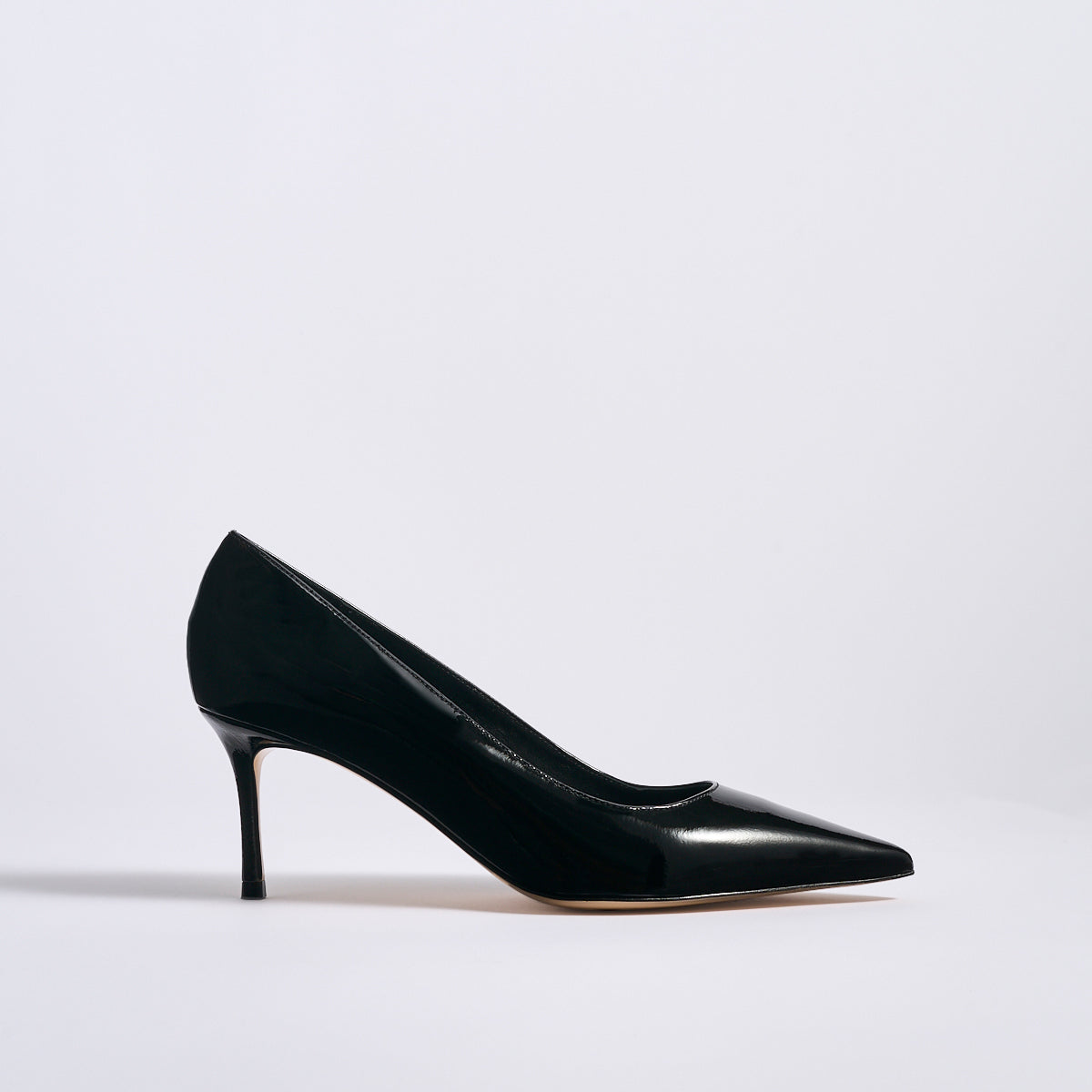 Classic Pump 70 | Black Patent Leather Pump | Marion Parke